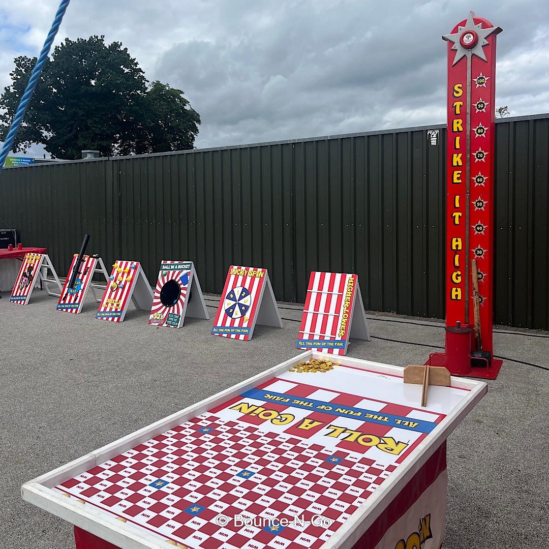 Fun Fair Games Package - Bouncy Castle Hire Wigan | Rodeo Bull Hire ...