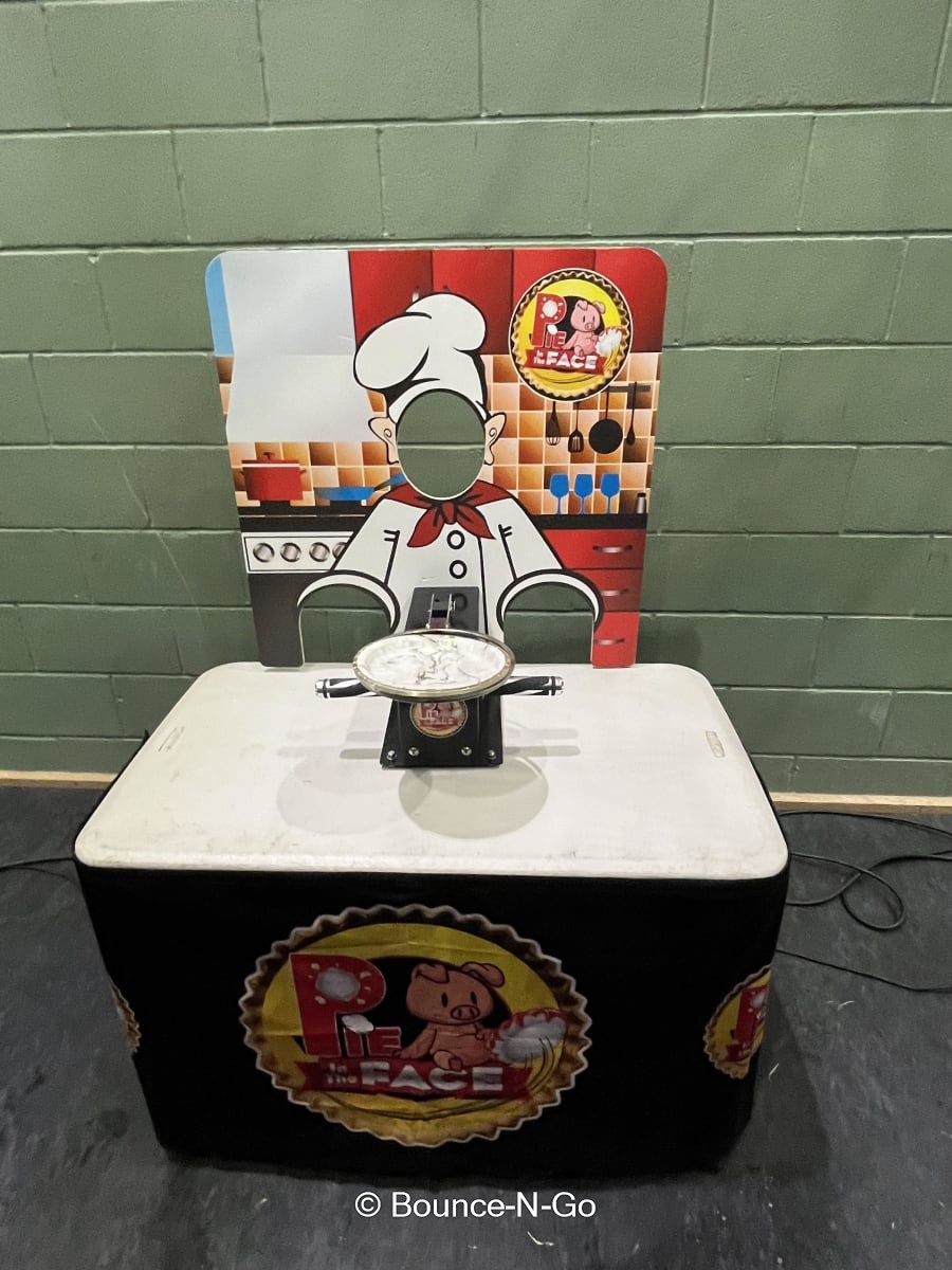 Bounce-N-Go - Giant Pie In Your Face Game Hire