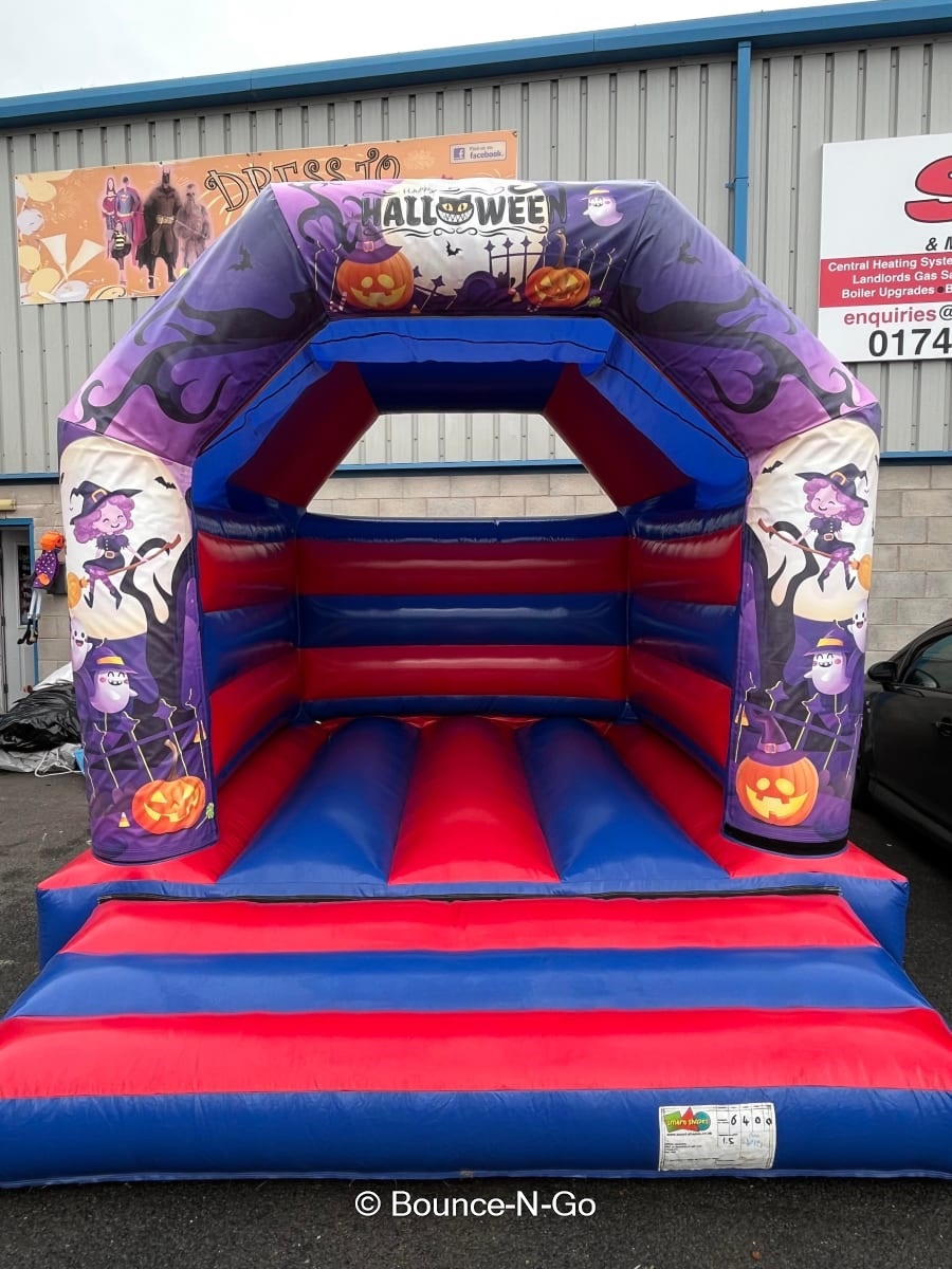 Halloween & Witches Bouncy Castle - Bouncy Castle Hire Wigan | Rodeo ...